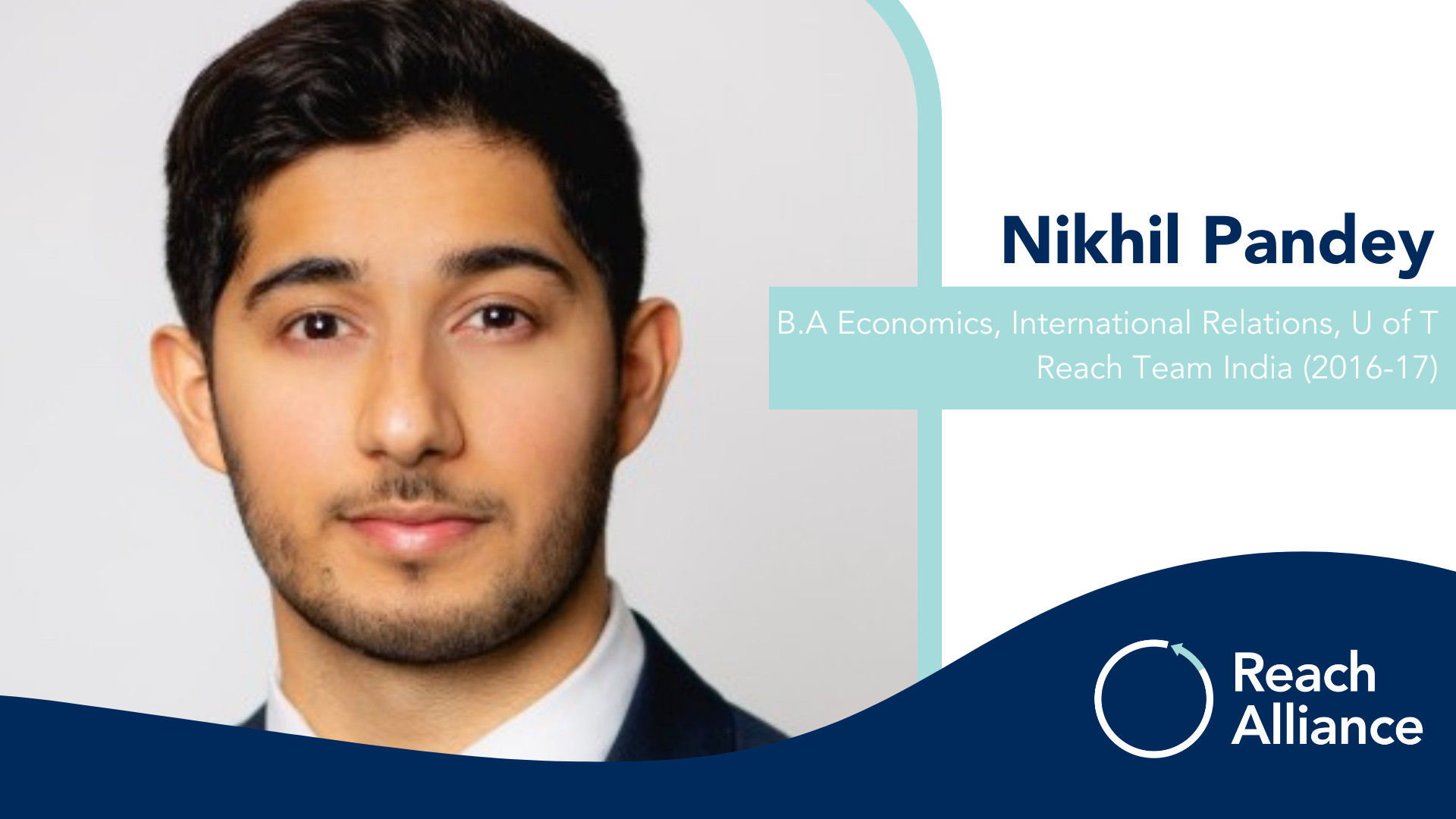 Meet Nikhil Pandey of Team India 2016-17: Aadhaar Identification Program - The Reach Alliance